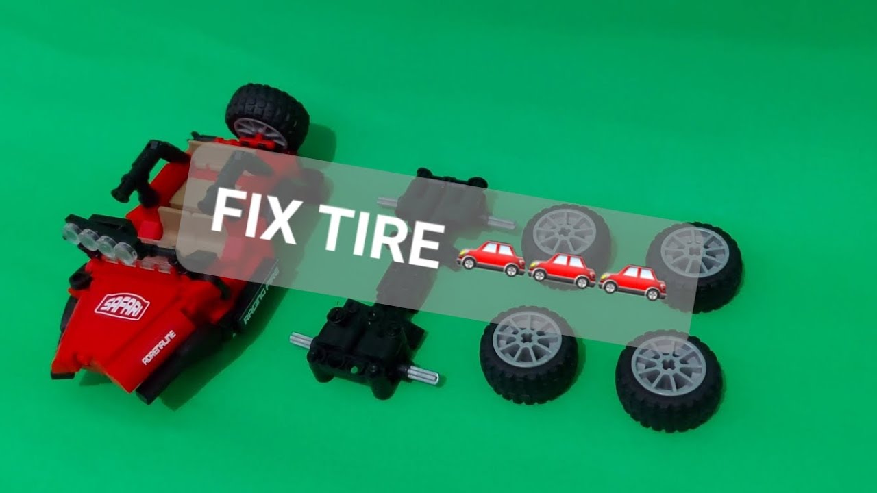 HOW TO FIXED !!! TIRE OF LEGO CAR - YouTube