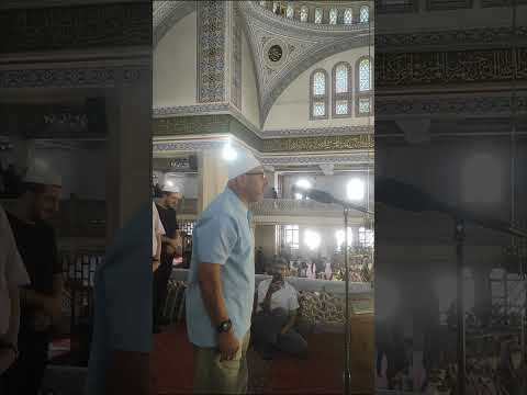 Bekir Büyükbaş Hoca Uşşak Kamet Hacıveyiszade Camii