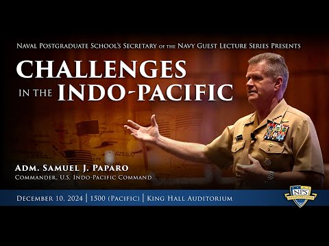 SGL with Adm. Samuel J. Paparo, Commander, U.S. Indo-Pacific Command - Dec. 10, 2024