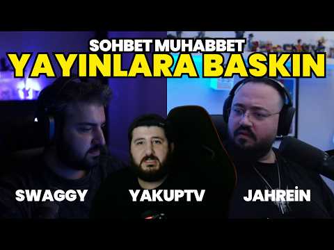 Jahrein Swaggybark ve Yakuptv, Vechiron ve İsmail Emre'nin Yayınına Giriyor | Kick Bot Olayları