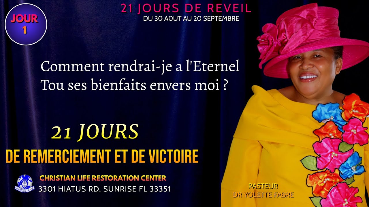 COMMENT RENDRAI-JE À L’ETERNEL TOUS SES BIENFAITS ENVERS MOI? CLRC ...