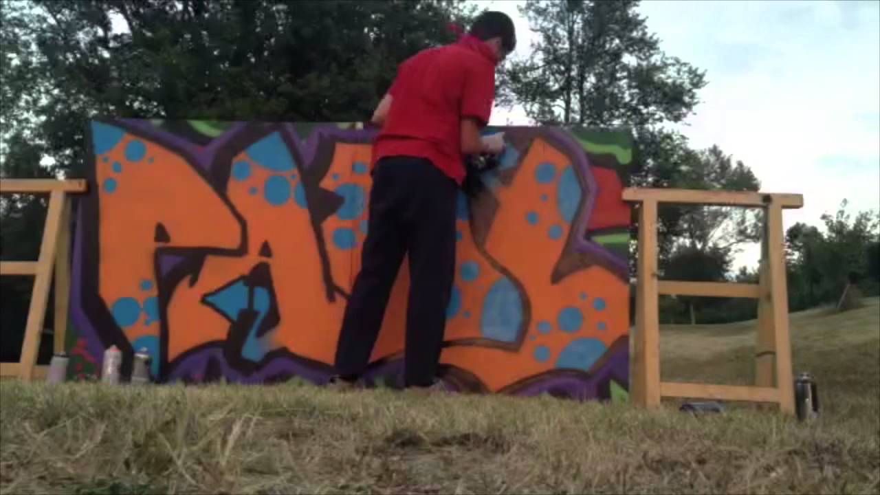 GRAFFITI SPEED ART - YouTube