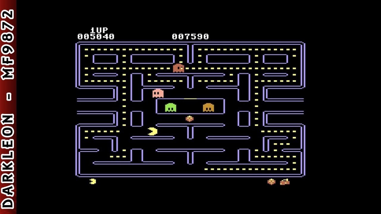 Commodore C64 - Pac-Man (1983) - YouTube