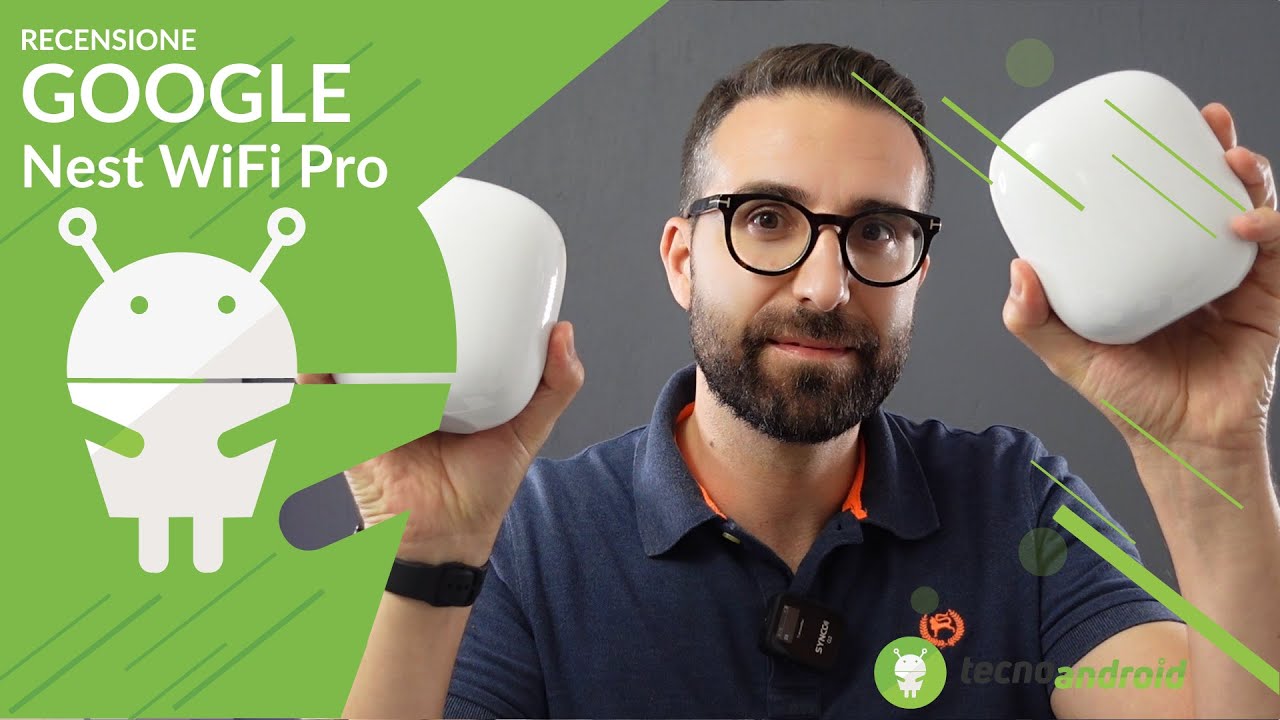 RECENSIONE GOOGLE NEST WIFI PRO CON IL NUOVO STANDARD 6E - YouTube
