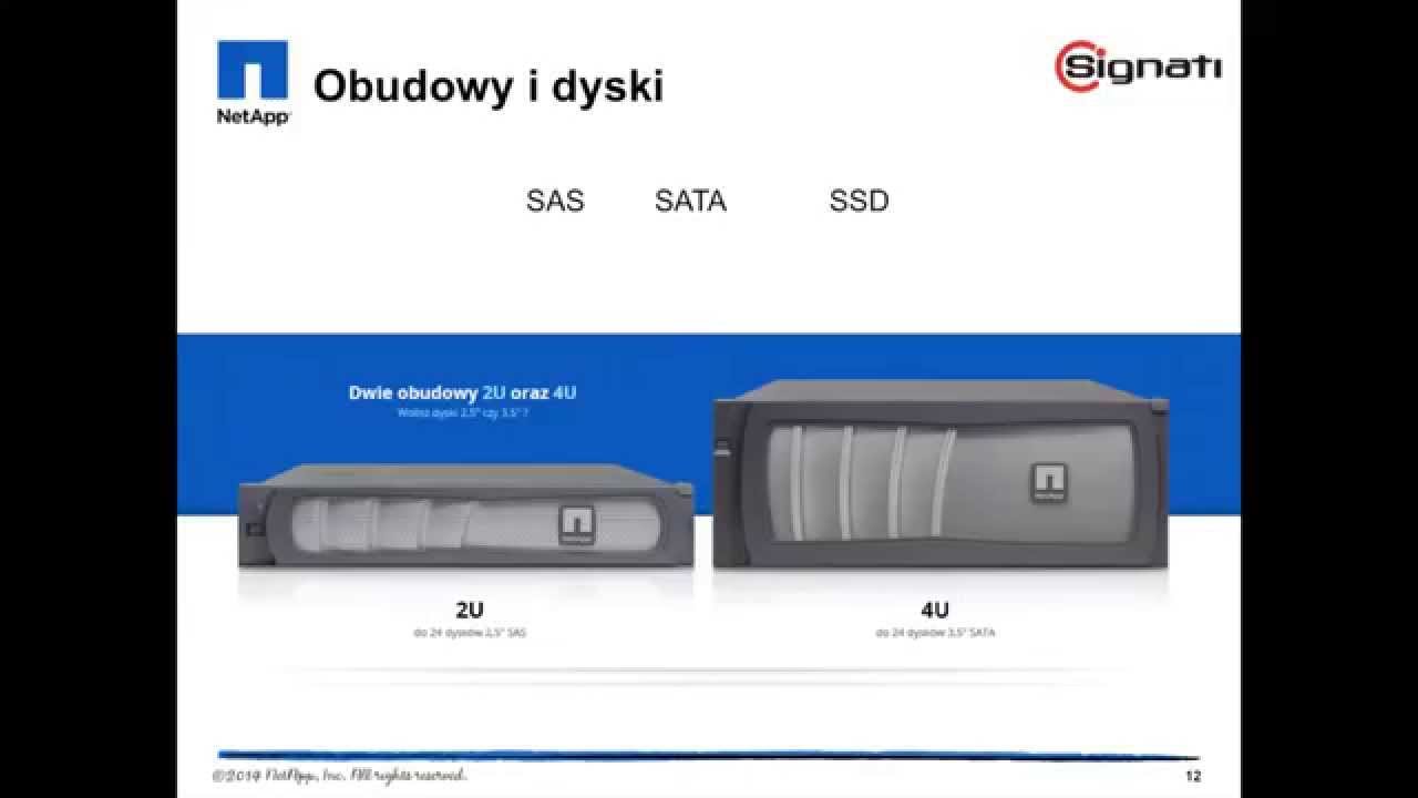 SIGNATI - NetApp FAS2240 (PL) - YouTube