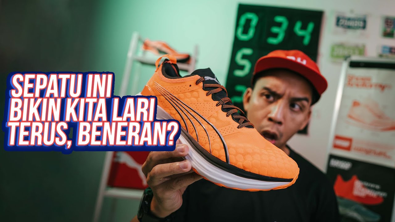 SEPATU LARI PUMA PALING AWET | First Impression Puma ForeverRun Nitro ...