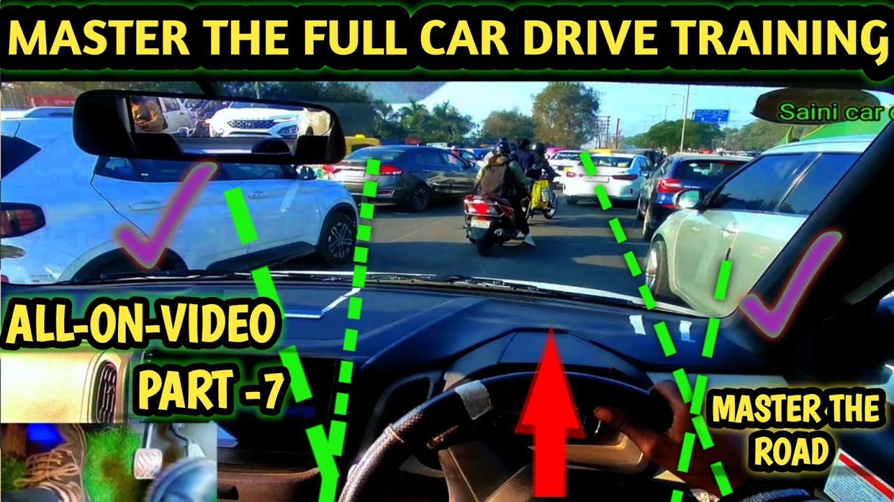 Complete CAR DRIVING training | master the Road safe drive ALL-ON-VIDEO ...