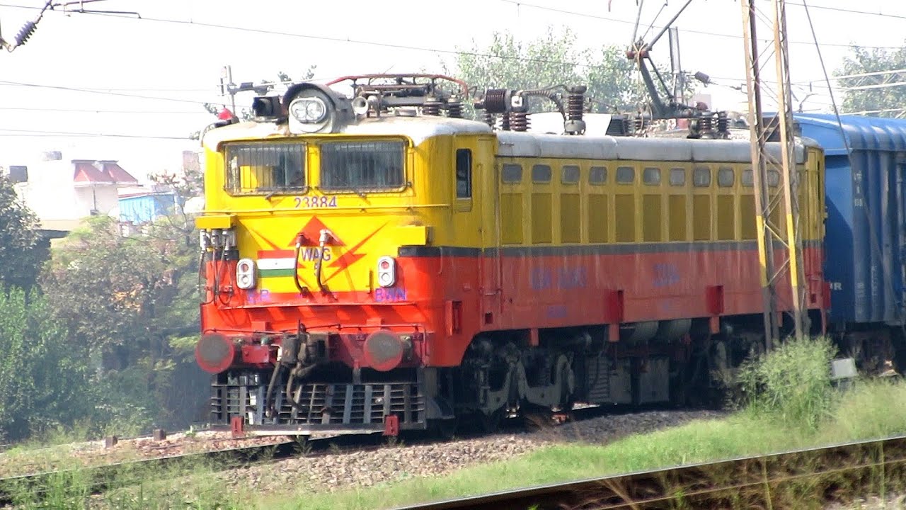 HUGE Train Traffic on RAIL LINES | Eastern DFC Corridor Trains | Fresh ...