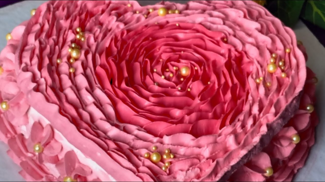 Love Cake Recipe ️🍰 - YouTube