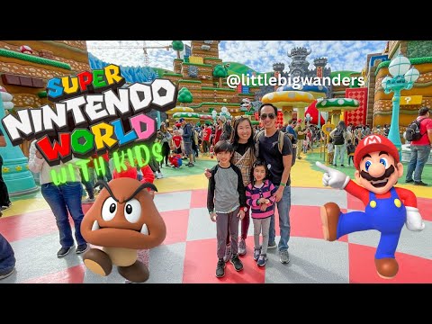 Super Nintendo World with kids! BEST THINGS TO DO and TIPS w/ Power-UP ...