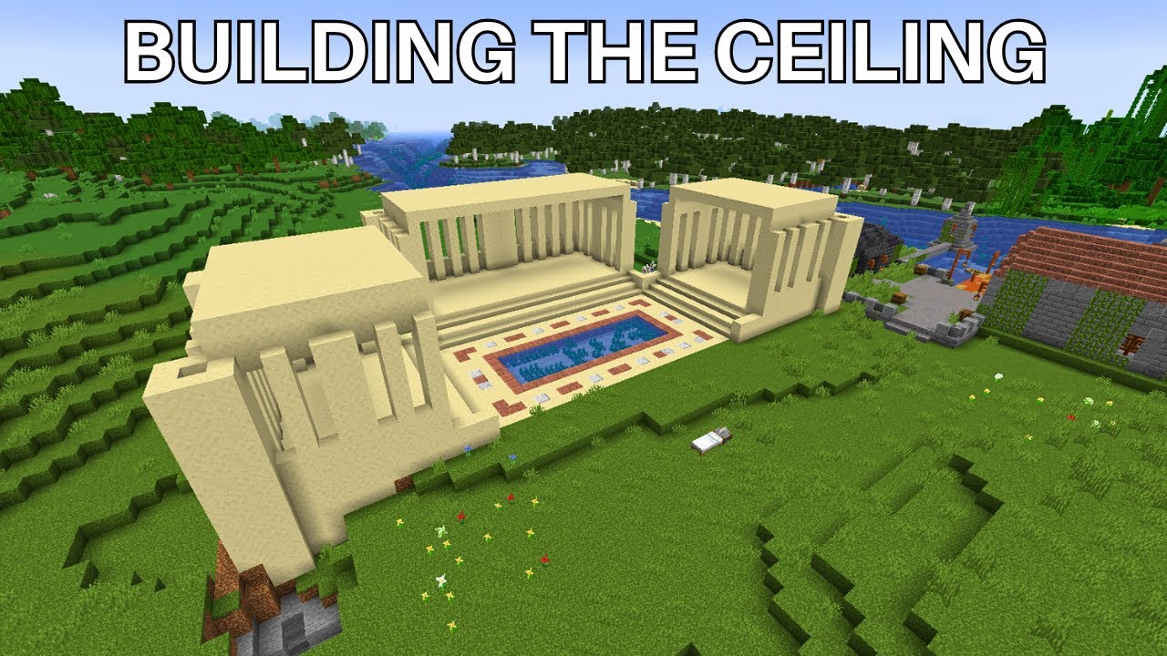 Minecraft Survival - Building The Ceilings - No Commentary - YouTube