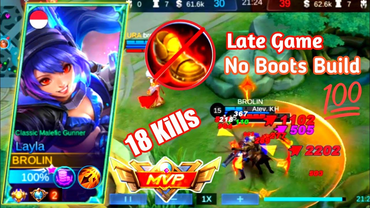 You Must Try This Build For Layla Insane 18 kills - Build Top 1 Global ...