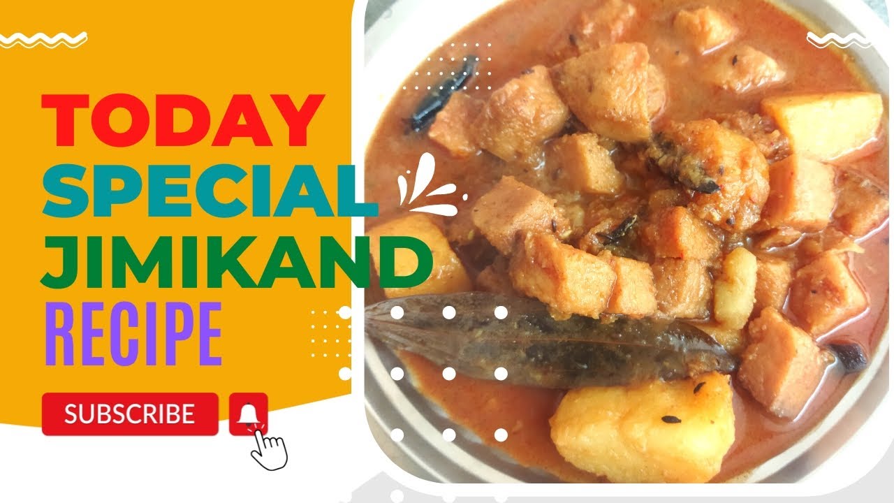 #jimikand आसान और स्वादिष्ट जिमीकंद की सब्जी Super tasty jimikand ...