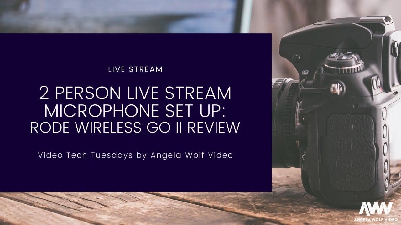 2 Person Live Stream Microphone Set Up: Rode Wireless Go II Review ...