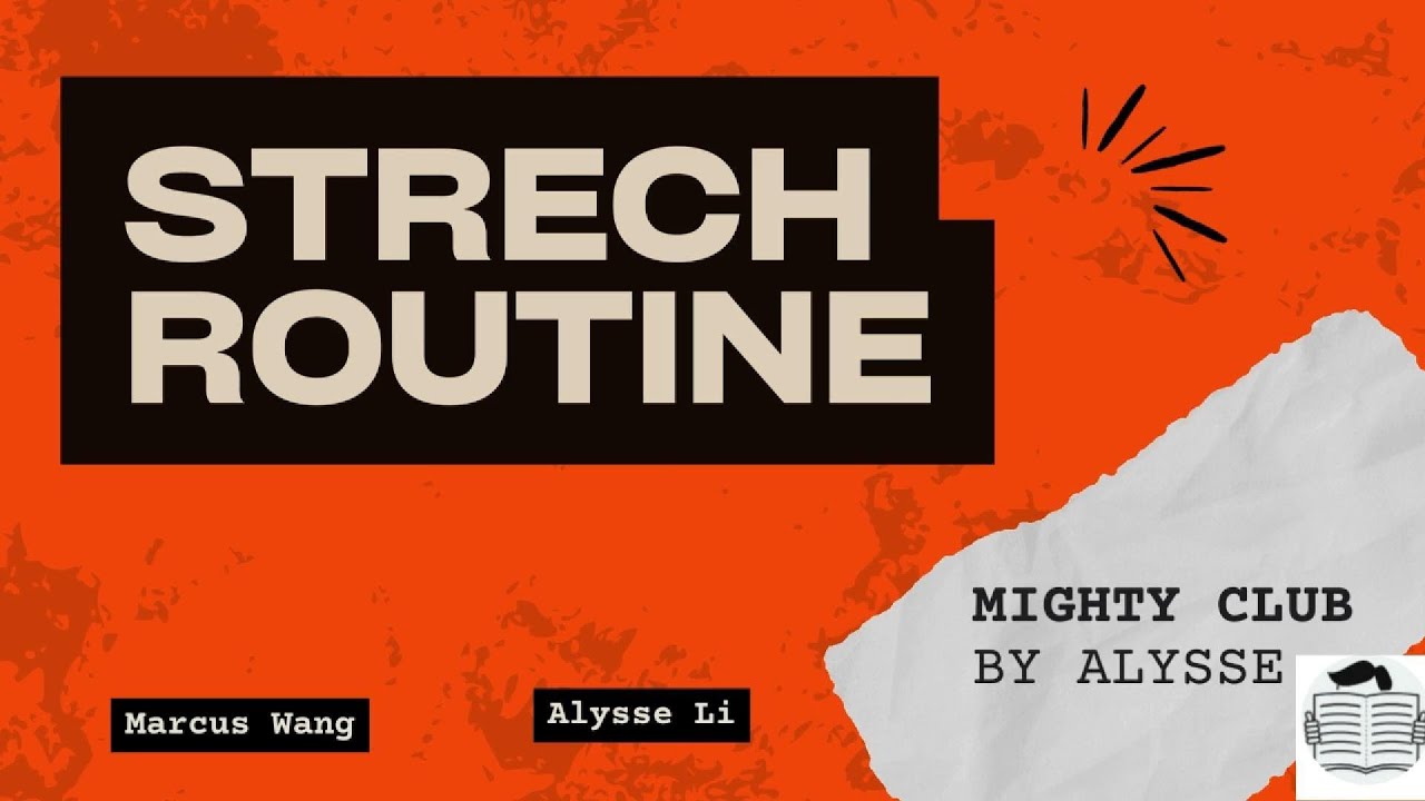 Mighty Club Stretch Routine Easy - YouTube