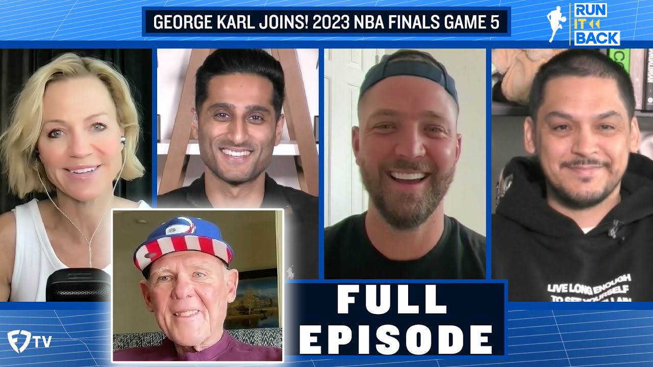 George Karl Joins! Nuggets Lead NBA Finals 3-1 Over Heat | Run It Back ...