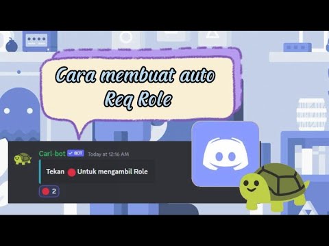 Cara membuat Req Role di Discord (Carl Bot) - YouTube