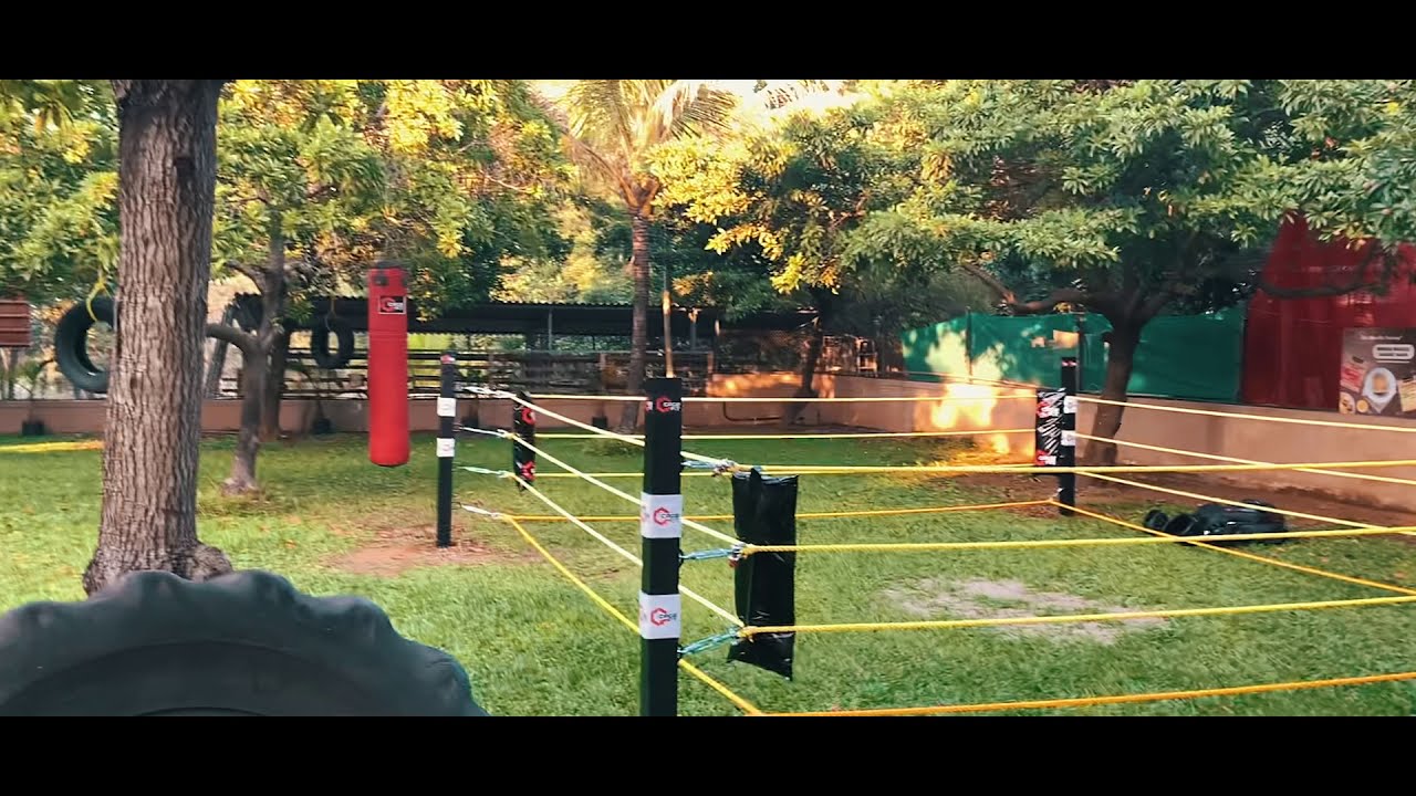 Destination workout at Q-farms | QCageFit - YouTube