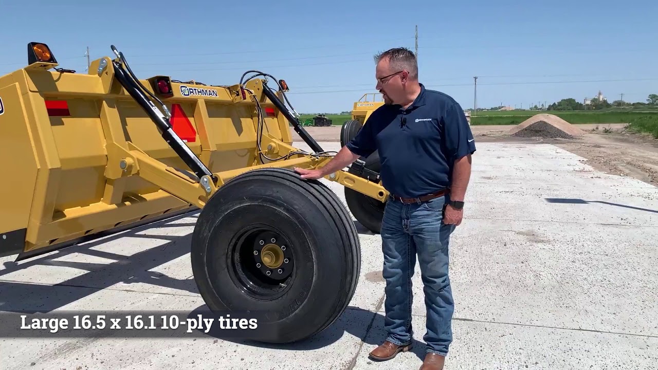 Orthman Commercial Scraper - CSX 1270 - Product Video - YouTube