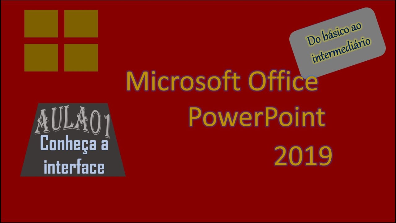 Curso de PowerPoint -01- Oque é Slide? Conhecendo a Interface. - YouTube