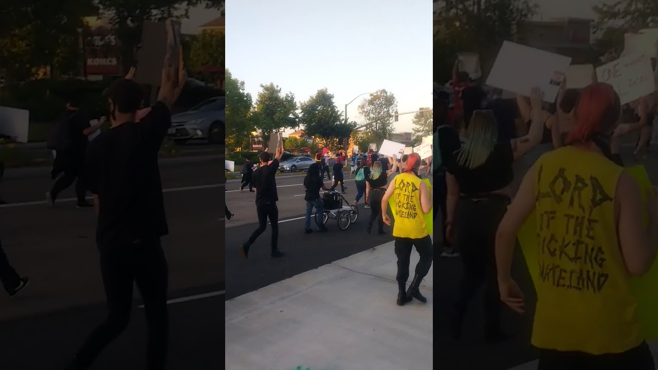 Protest in Santee, CA June 3, 2020 - YouTube