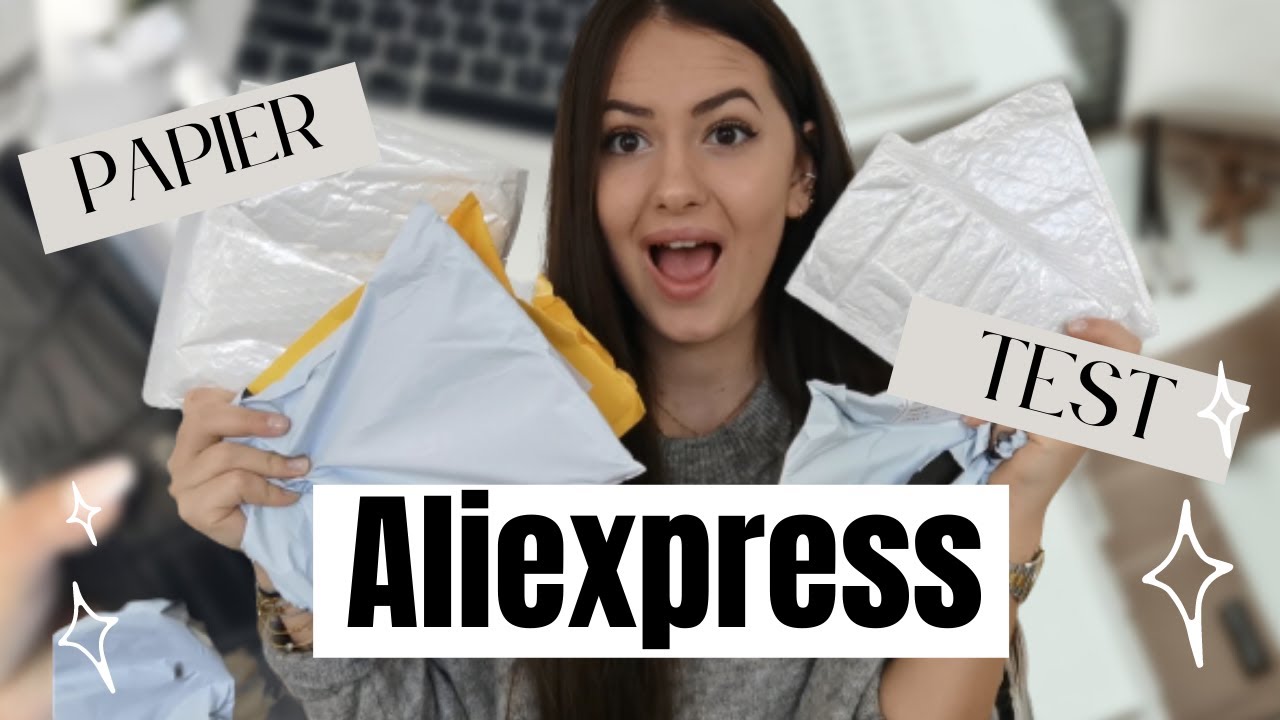JE TEST LA PAPETERIE SUR ALIEXPRESS - YouTube