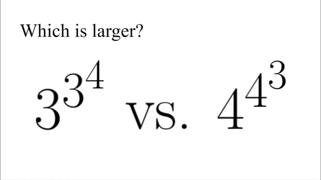 Is 3 3 4 Or 4 4 3 Larger YouTube