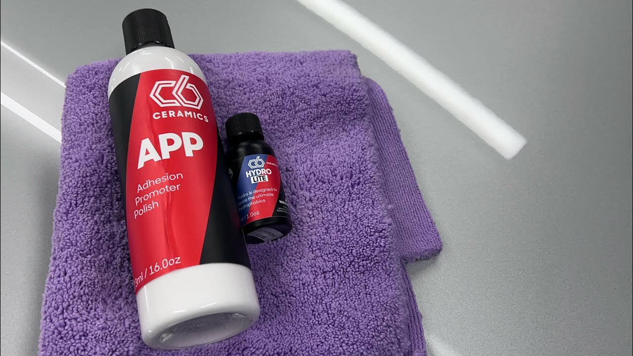 Using the C6 Ceramics Adhesion Promoter Polish - There is an APP for ...