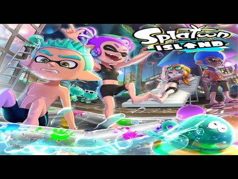 La recreación de un juego que nunca salio, Splatoon Island - YouTube