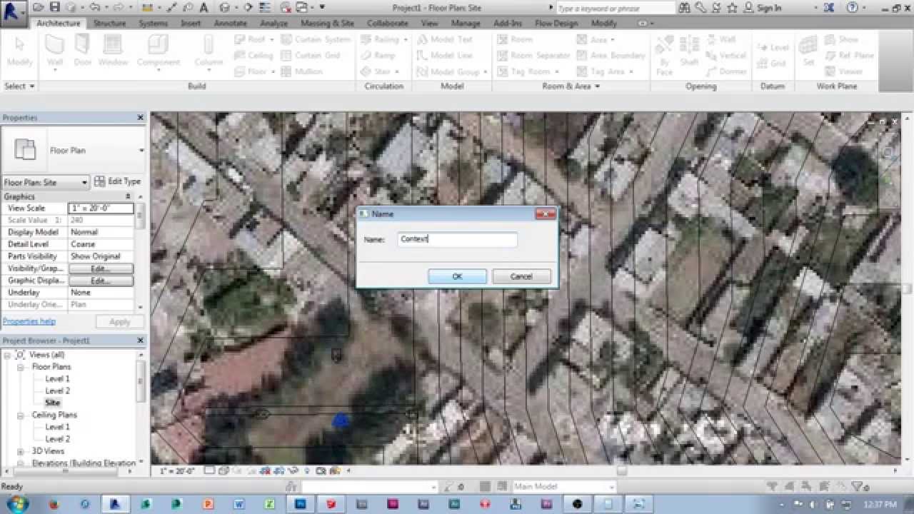 Revit to Real 2 - Building Context for the Massing Model - YouTube
