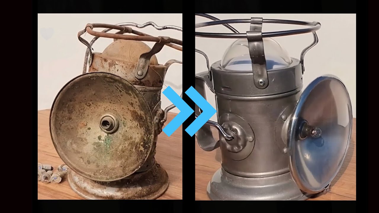 Restoring a Vintage 1950s Flashlight - Full Restoration Process - YouTube