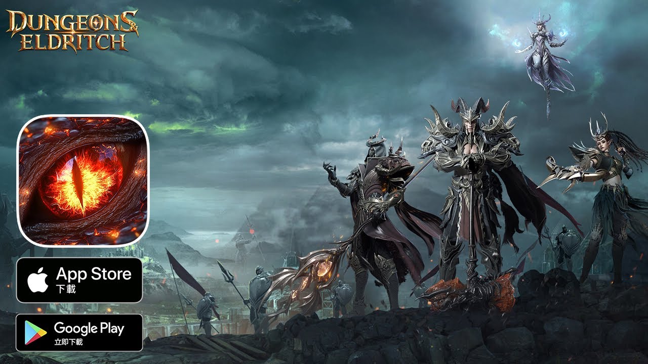 《Dungeons & Eldritch》暗黑風ARPG戰鬥手遊 公開測試試玩 - YouTube