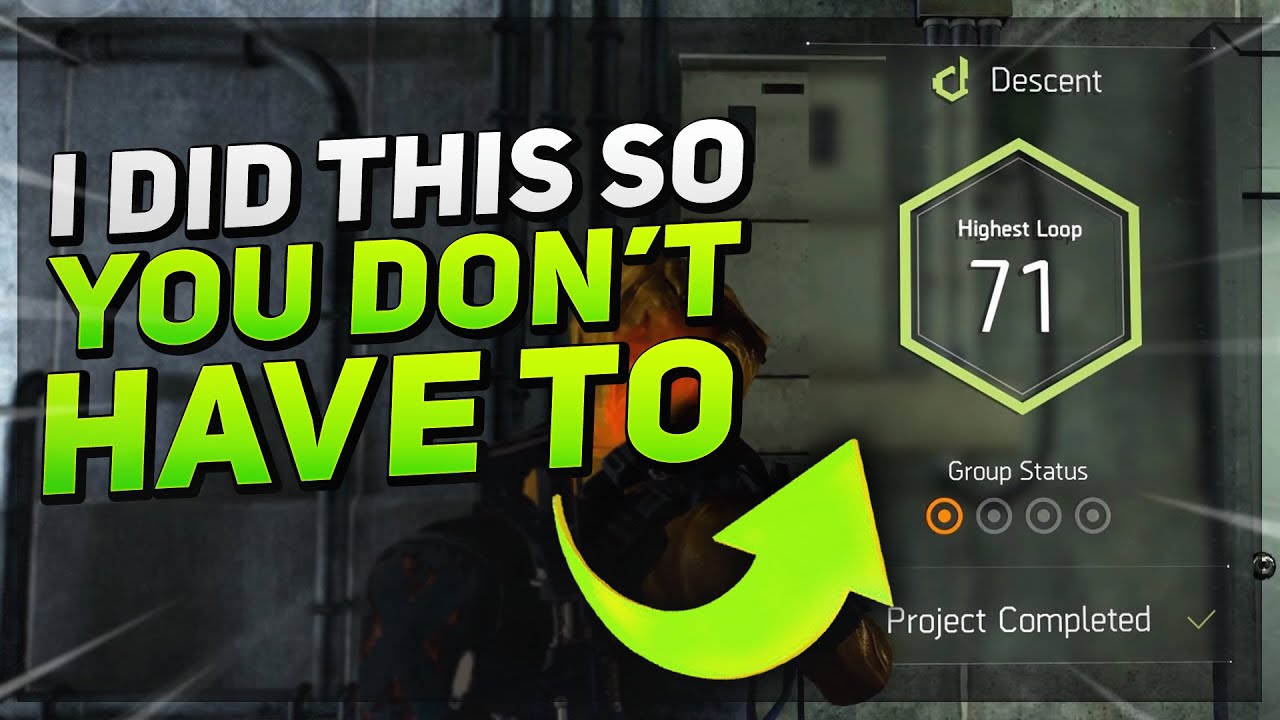 The Division 2 Descent - Ultimate Guide with Build Breakdown & EPIC ...