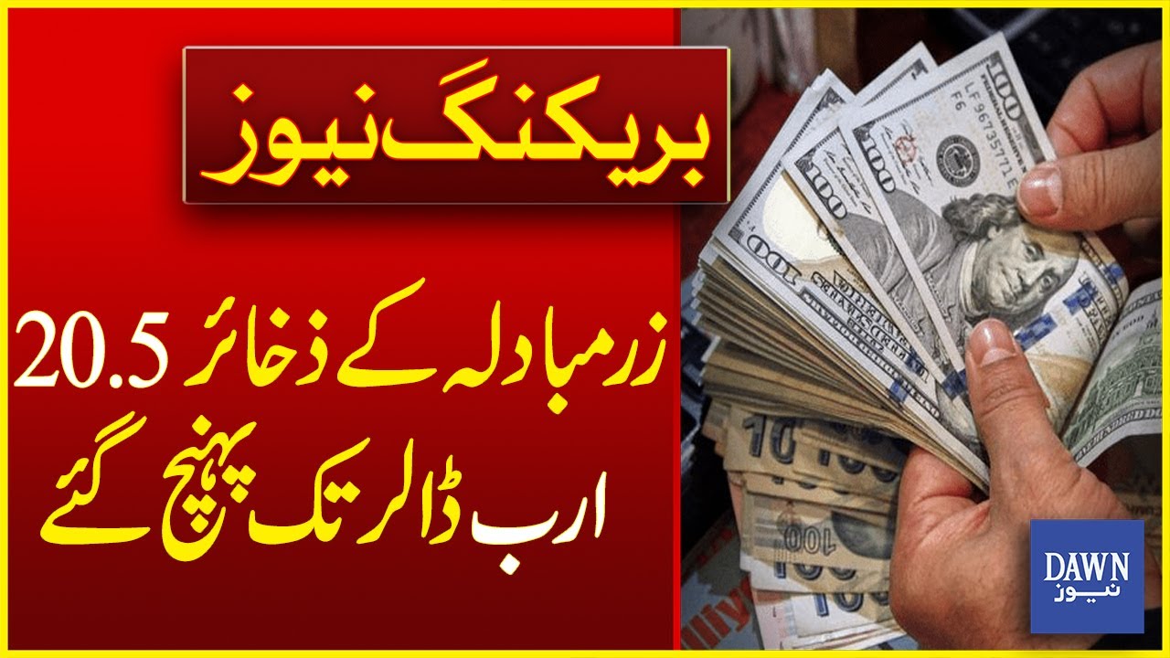 Pakistan’s Foreign Exchange Reserves Reach $20.5 Billion | Breaking ...