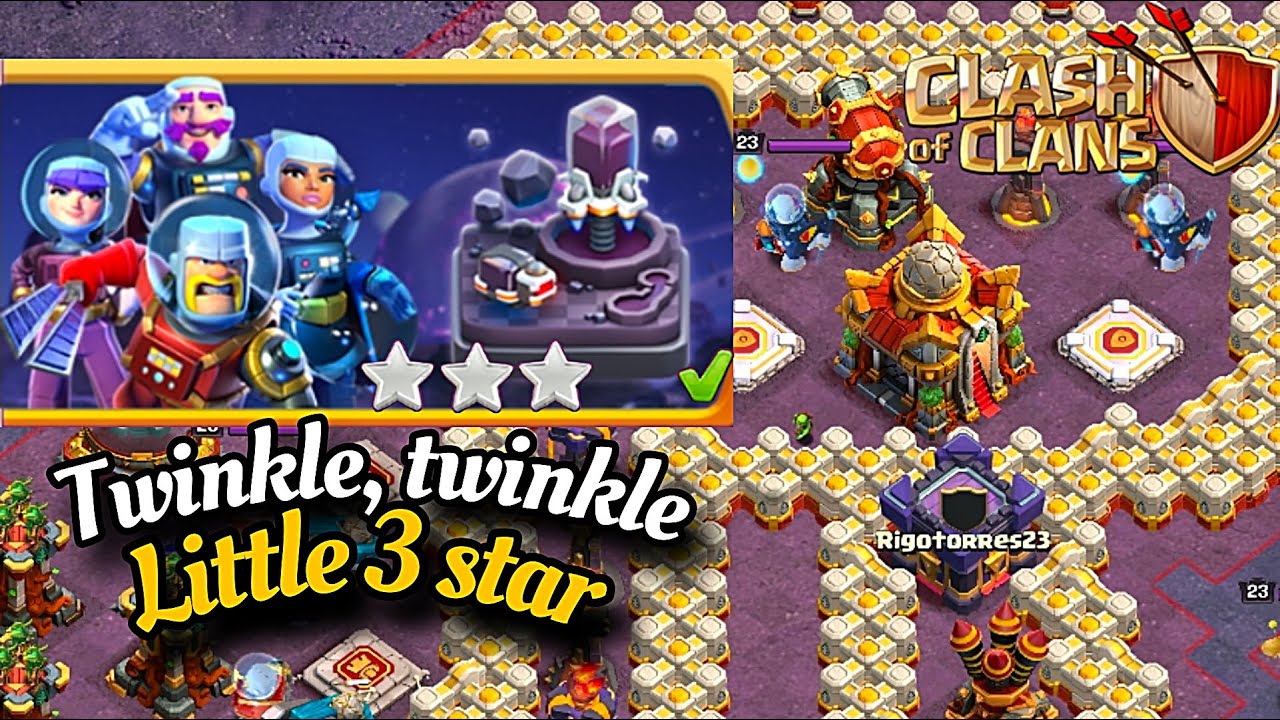 Easily 3 Star Twinkle, twinkle little 3 star challenge (Clash Of Clans ...