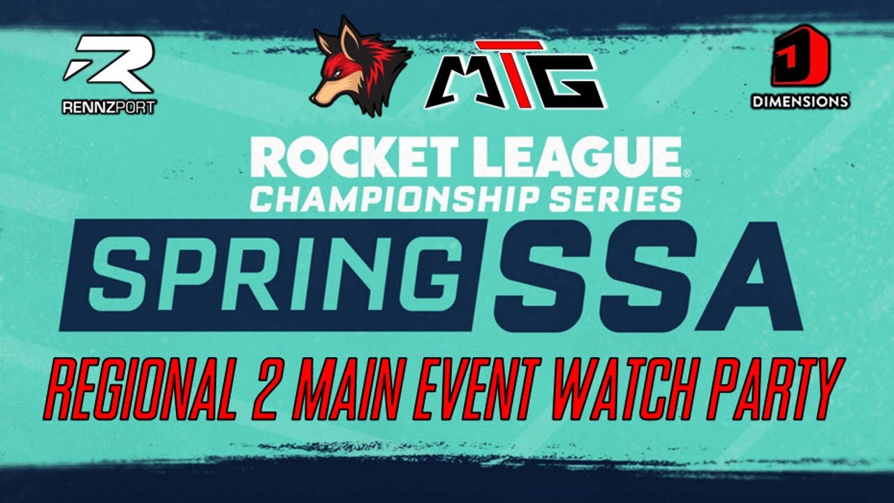 RLCS SSA Spring Split Regional 2 Main Event Watch Party! - YouTube
