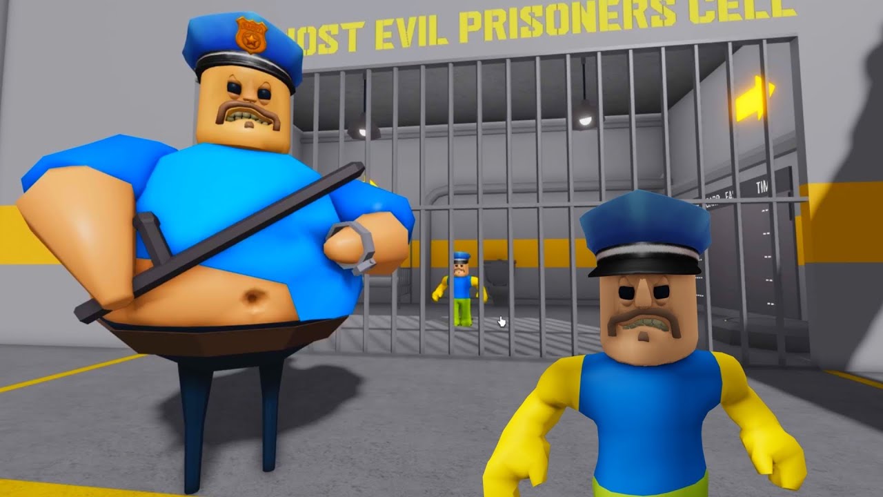 Barry son escaping from Barry prison run! Obby roblox - YouTube