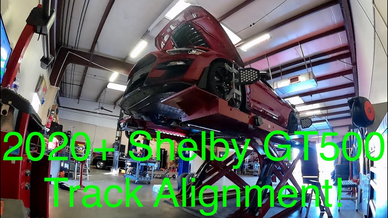 2020+ Shelby GT500 CFTP Track Alignment! - YouTube