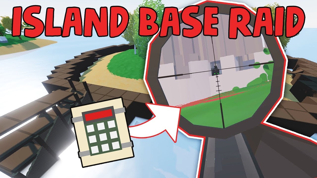 "try to raid us idiot" - ISLAND BASE RAID (High Tier Loot!) | Unturned ...
