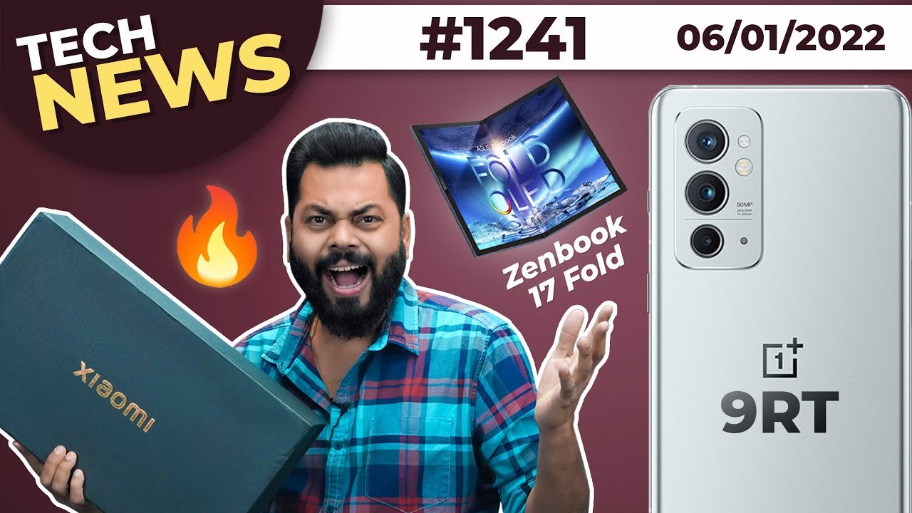 Xiaomi 11T Pro India Launch, OnePlus 9RT Price😮,Crypto Ban🤔, Zenbook 17 ...