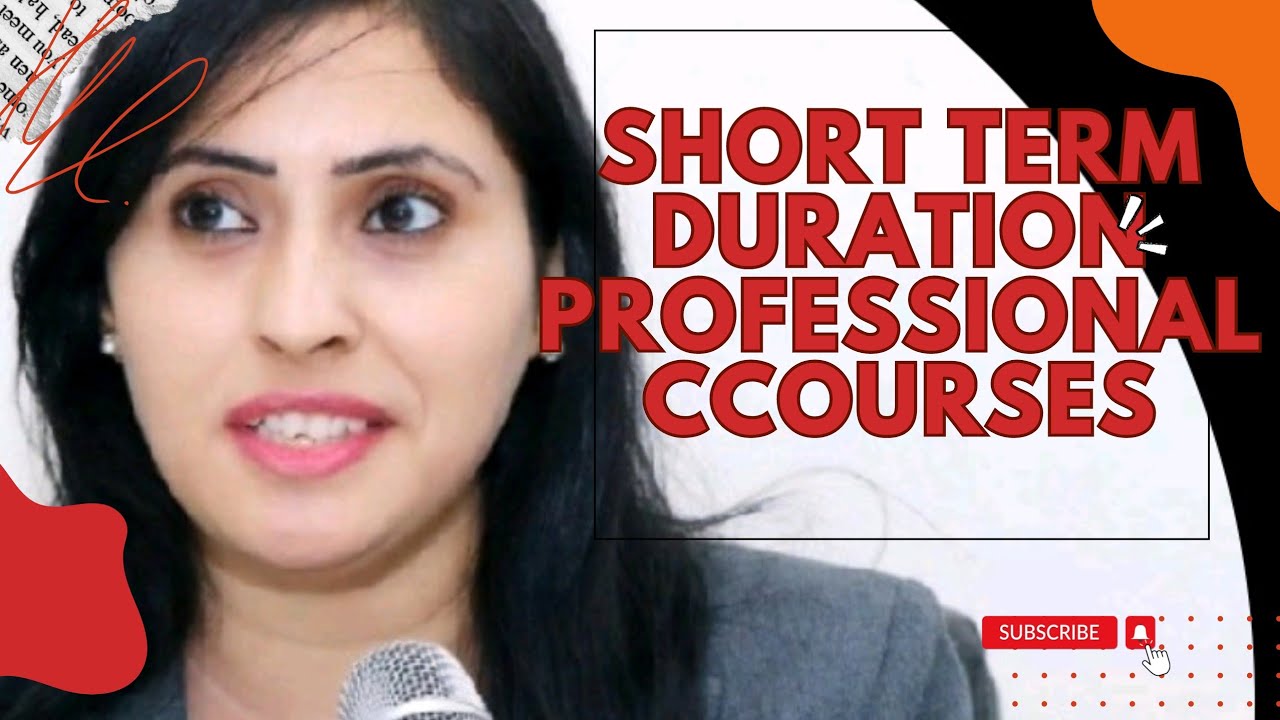 Short Term Duration professional Courses for Sure Short Job #job #shortcourses #moneymindset ...