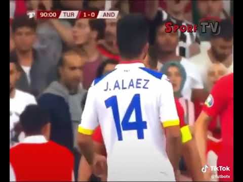 TÜRKİYE ANDORRA MAÇI (EMRE BELEZOĞLUNUN YAPTIĞI HAREKET)!!!