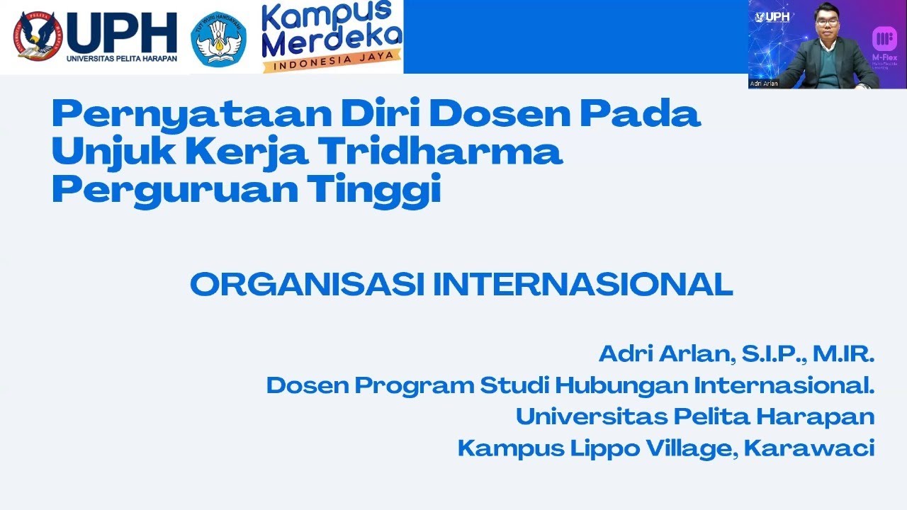 PPD UKTPT Pengajaran – Adri Arlan – UNIVERSITAS PELITA HARAPAN - YouTube