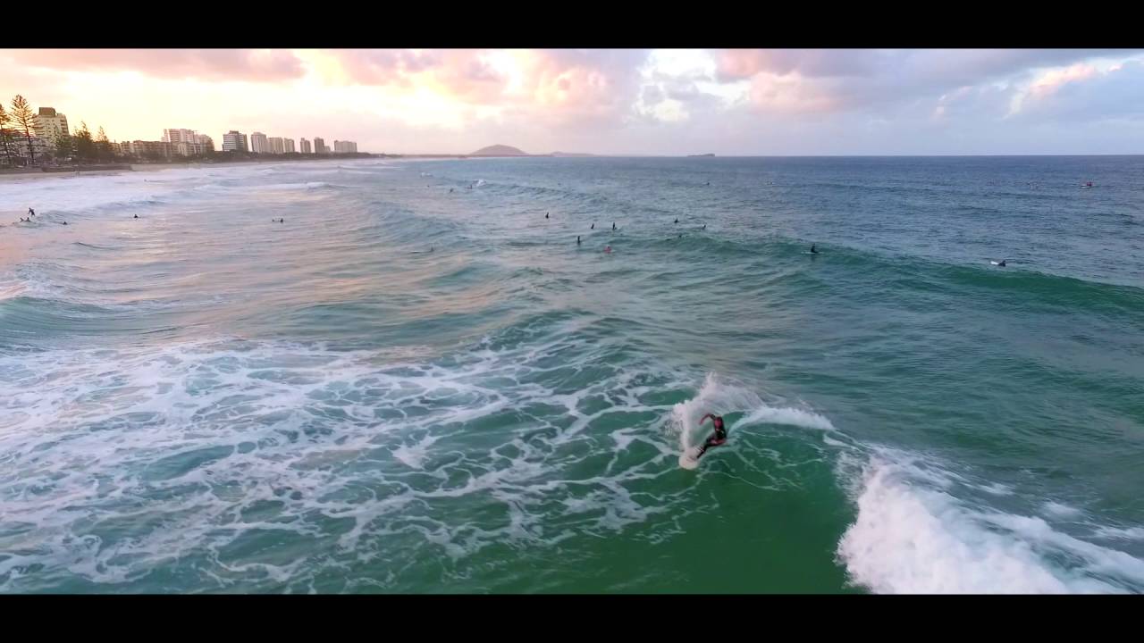 Afternoon Surfing Session on the Sunshine Coast - YouTube