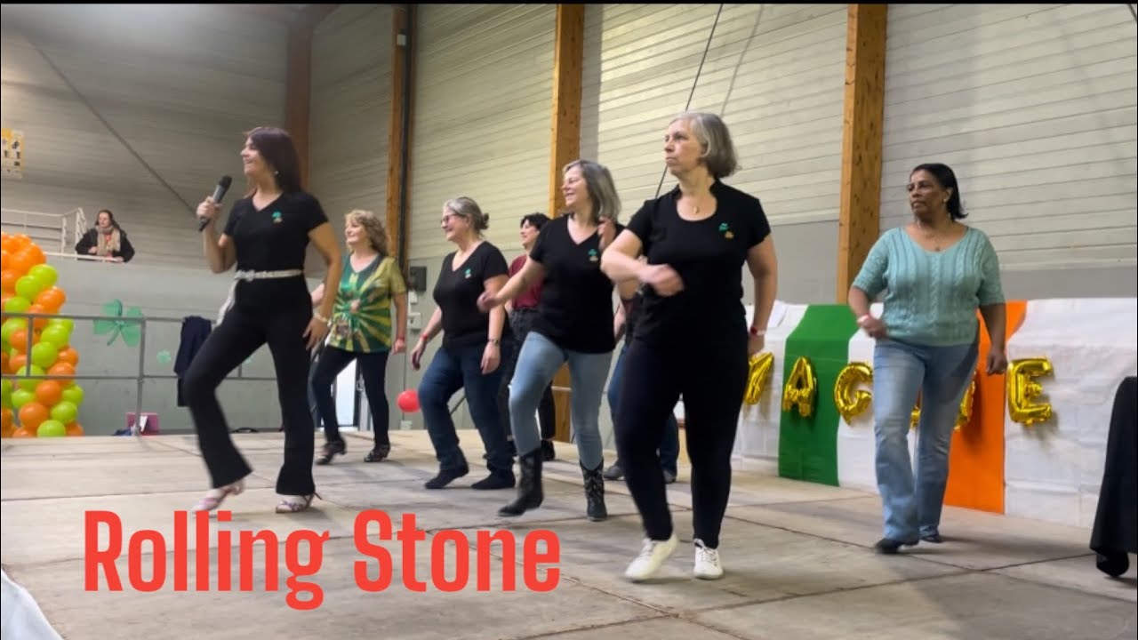 Rolling Stone Line Dance de Maggie Gallagher (UK) et Gary O'Reilly (IRE ...
