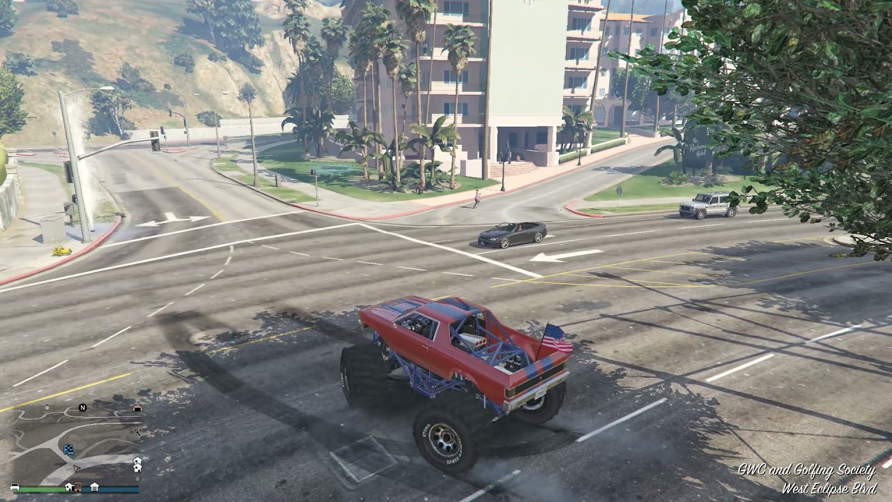 RUNNING OVER CARS WITH MONSTER TRUCK - YouTube