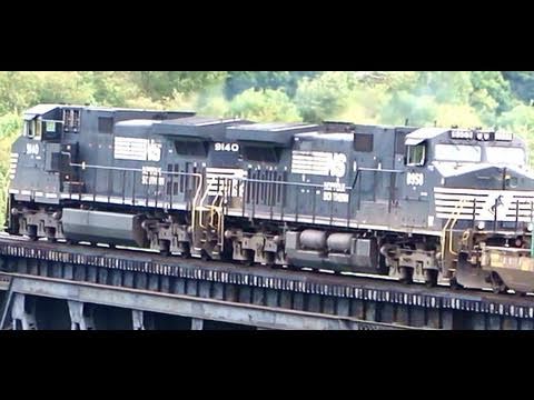 NS 9140 & 8958 in Shepherdstown - YouTube
