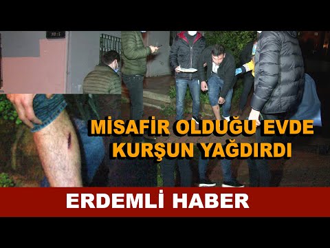 TELEFONDA TARTIŞTI, ADRESİ ÖĞRENİP MİSAFİR OLDUĞU EVDE KURŞUN YAĞDIRDI