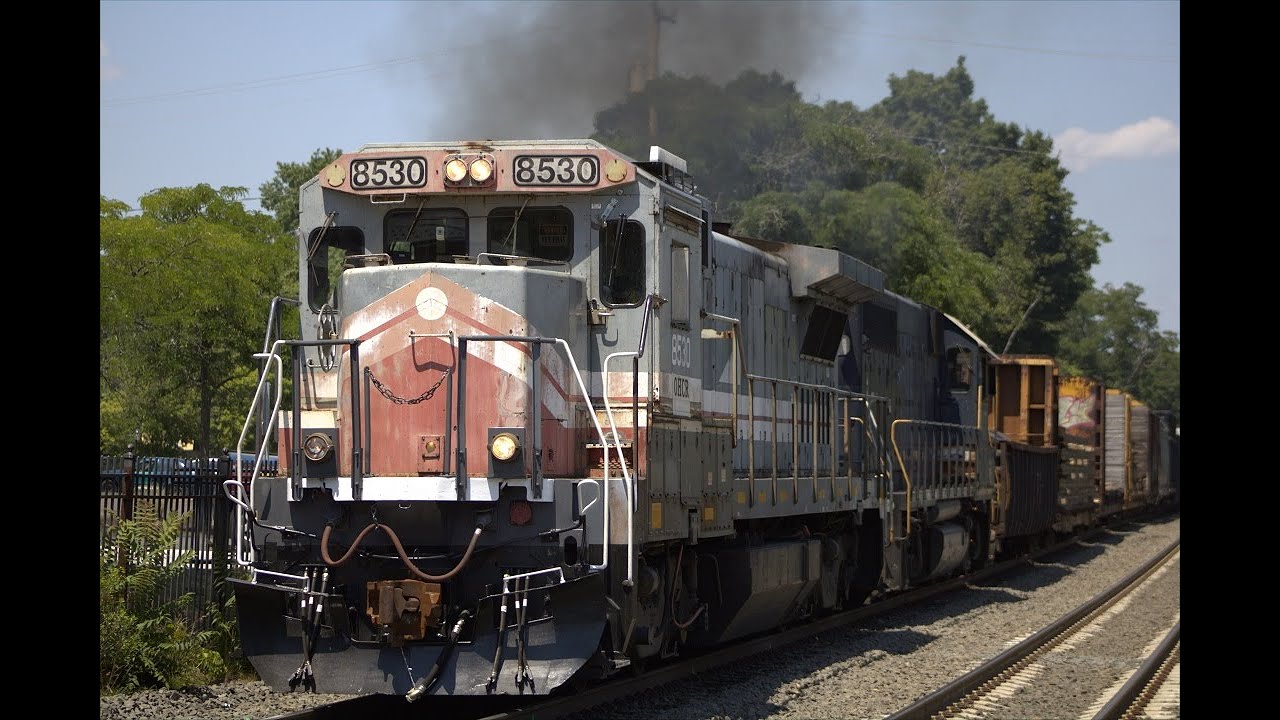 Summer railfanning with Hartford Line Railfan featuring CSOR 8530 - YouTube