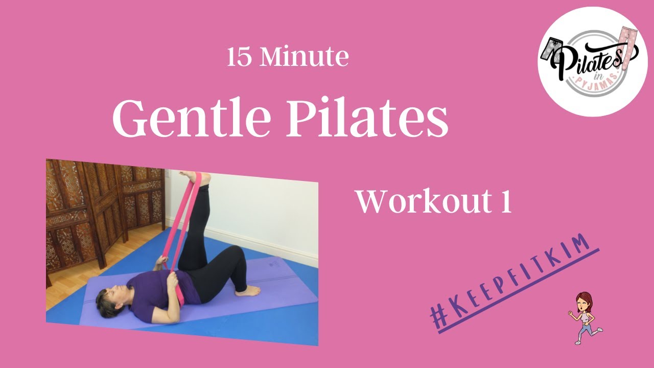 Gentle Pilates workout - no. 1 - YouTube